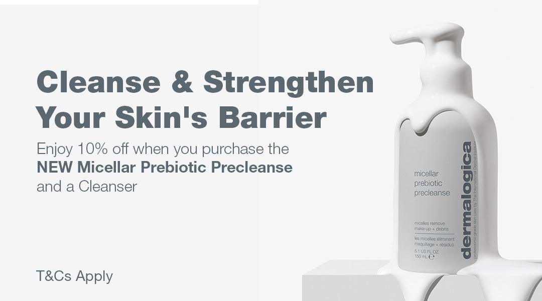 double cleanse with new micellar prebiotics precleanse – Dermalogica ...